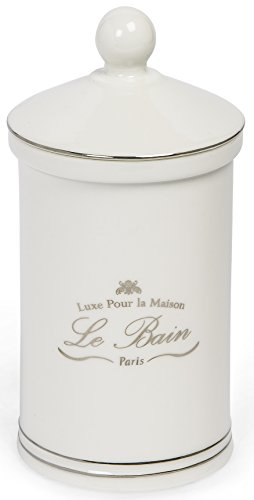 Kassatex Le Bain Collection Bathroom Accessories - Cotton Jar