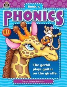 phonics book 3: book 3 (phonics (teacher created resources))