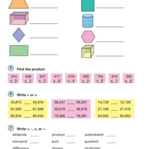 Horizon Math 3rd Grade Student Book 2