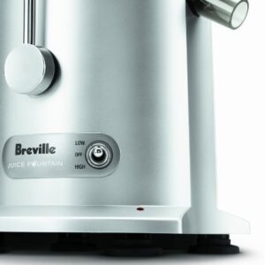 Breville Juice Fountain Plus Juicer, Brushed Stainless Steel, JE98XL