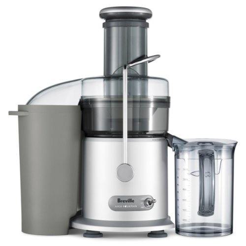 Breville Juice Fountain Plus Juicer, Brushed Stainless Steel, JE98XL