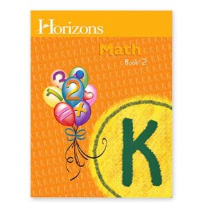 horizons math kindergarten student book 2