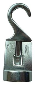 taylor & ng track rack swivel hook-aluminum, 4″