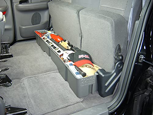 DU-HA Under Seat Storage Fits 00-03 Ford F-150 Supercab (also fits 04 Heritage Supercab), Dk Gray, Part #20007