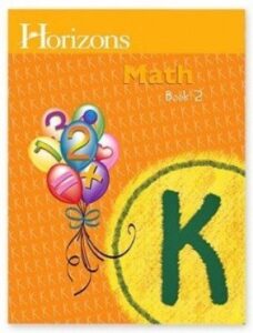 horizons kindergarten math student book 2 (lifepac)