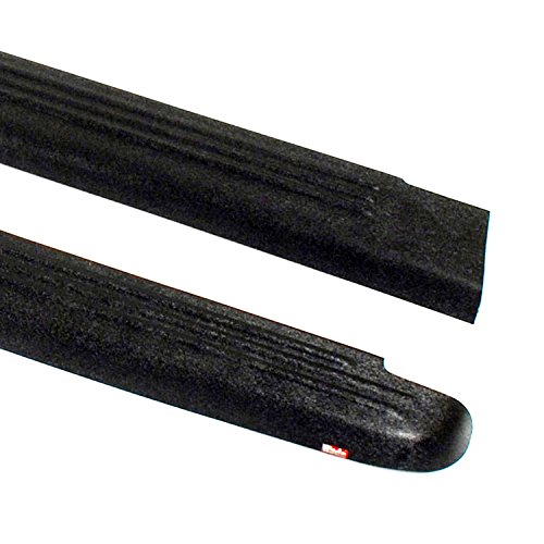 Wade 72-40451 Truck Bed Rail Caps Black Smooth Finish without Stake Holes for 2002-2009 Dodge Ram 1500 2500 with 6.5ft bed (Set of 2)