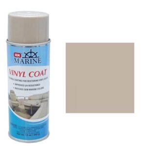 sem m25123 marine dade bisque vinyl coat vinyl and plastic repair coating for marine vinyl