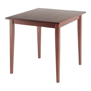 winsome wood groveland dining, walnut 29.53 x 29.53 x 29.13