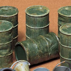 Tamiya Models Oil Drums/Jerry Cans/Buckets