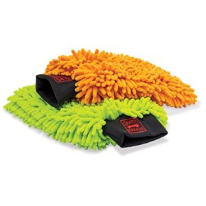 griot’s garage 10268 micro fiber wash mitt (set of 2)