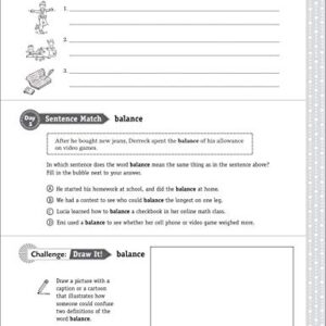 Teaching Vocabulary Words With Multiple Meanings (Grades 4–6): Week-by-Week Word-Study Activities That Teach 150+ Meanings for 50 Common Words to Improve Comprehension, Fluency, and Writing Skills