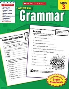 scholastic success with: grammar, grade 3