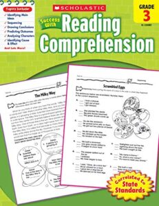 scholastic success with reading comprehension, grade 3