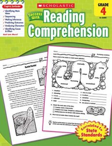 scholastic success with reading comprehension, grade 4