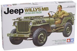 tamiya jeep willys 1/4 ton 4x4 hobby model kit