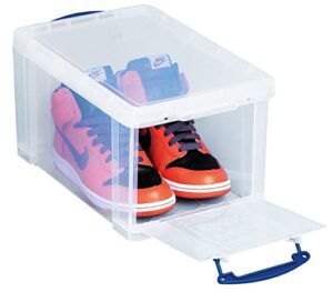 really useful storage box 14 litre clear