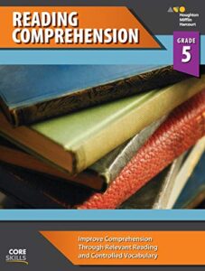 steck-vaughn core skills reading comprehension: workbook grade 5