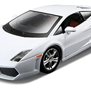 Maisto 1:24 Scale Assembly Line Lamborghini Gallardo LP 560-4 Diecast Model Kit, White