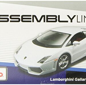 Maisto 1:24 Scale Assembly Line Lamborghini Gallardo LP 560-4 Diecast Model Kit, White