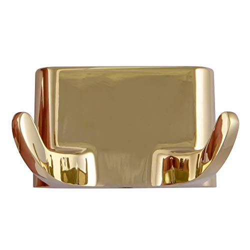 Design House 533307 Millbridge Bath Accessories, Robe Hook, Polished Brass