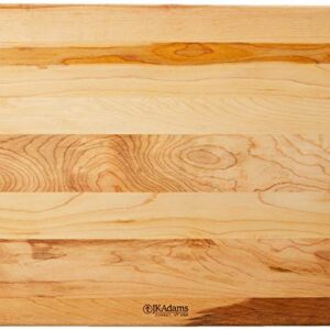 J.K. Adams 17-Inch-by-14-Inch Maple Wood Kitchen Basic Cutting Board