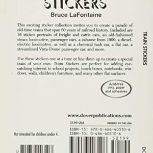 Train Stickers (Dover Little Activity Books Stickers)