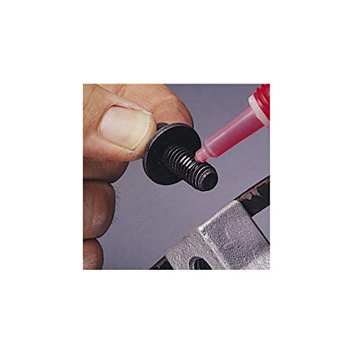 LOCTITE 262 Threadlocker for Automotive: High-Strength, Oil Tolerant, High-Temp, Anaerobic | Red, 6mL Tube (PN: 37420 - 487231)