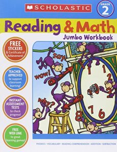 scholastic success with reading and math jumbo workbook