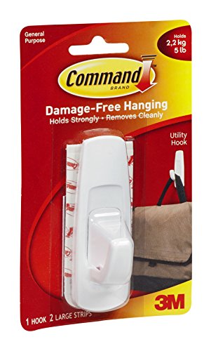 Command Strips 17003 Large Hooks With Command™ Adhesive