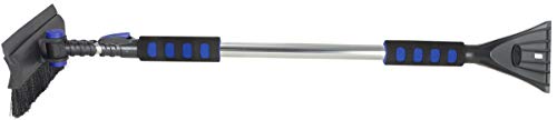 SubZero 80052 52" Extension Quick-Release Handle Ice Scraper and Pivoting Snow Broom (Colors May Vary)