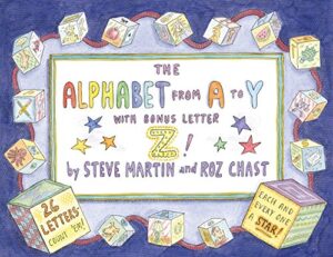 the alphabet from a to y with bonus letter z!