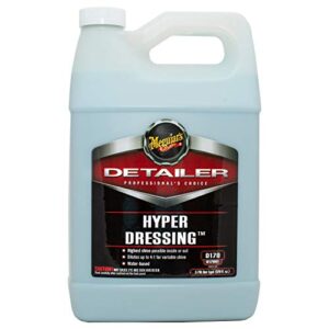 meguiar’s d17001 hyper dressing – 1 gallon â€“ give your carâ€™s trim pieces the best shine & gloss