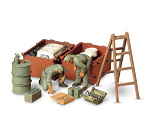 tamiya models german engine tank crew set