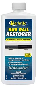 star brite rub rail restorer with ptef – 16 oz (086716)