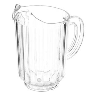 tablecraft 60 oz san plastic pitcher