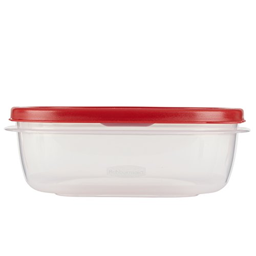 Rubbermaid Easy Find Lids Food Storage Container, 9 Cup, Racer Red