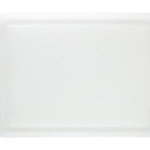 Dexas NSF Polysafe Pastry/Cutting Board with Well, 15 by 20 inches, White