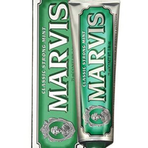 Marvis Classic Strong Mint Toothpaste, 3.8 oz (Pack of 1)