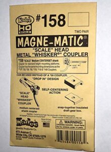 ho #158 scale whisker coupler, 9/32″ center (2pr)