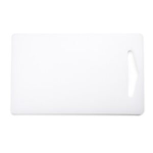 Fox Run White Poly Bar Cutting Board, 0.5 x 6 x 9.75 inches,3801