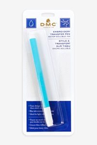 dmc embroidery transfer pen, blue