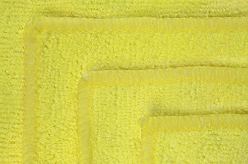 Eurow Microfiber Premium 16in x 16in 350 GSM Cleaning Towels 36-Pack