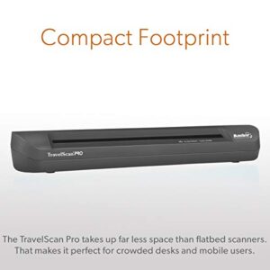 Ambir TravelScan Pro 600 (PS600-AS) Simplex Document Scanner and Card Scanner