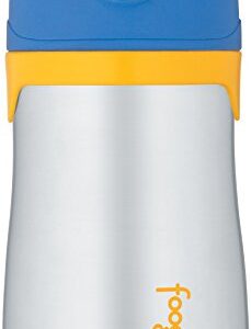 Thermos Foogo Vacuum Insulated Straw 10 oz Bottle, Blue (BS535BL003)