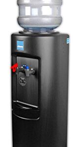 Clover B7A Hot and Cold Bottled Water Cooler in Black