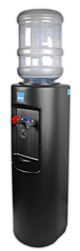 Clover B7A Hot and Cold Bottled Water Cooler in Black