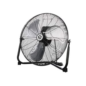 tpi corporation cf20 commercial floor fan, 20 inch air circulator – 120v, 1/5hp non-oscillating motor, 3-speed, ul & c-ul listed