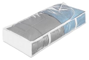 whitmor zippered underbed bag, jumbo