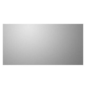 stainless steel backsplash, 30″ x 23.25″ with hemmed edges