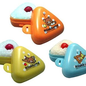 Rilakkuma ONIGIRI CASE SET (3Pcs) | Rice Ball Case | LS-2 ( Japanese Import )